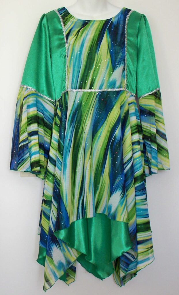 Unity Garment w/Bell Sleeves & Double Skirt – Prenda Unity con mangas ...